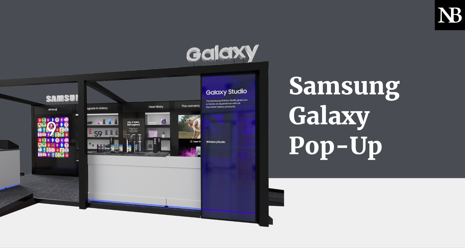 Samsung Galaxy Pop-Up / Nuno Boggiss